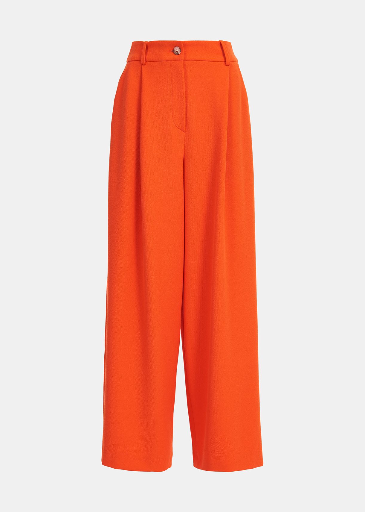 Orangene Hose mit weitem Bein - Essentiel Antwerp Deutschland